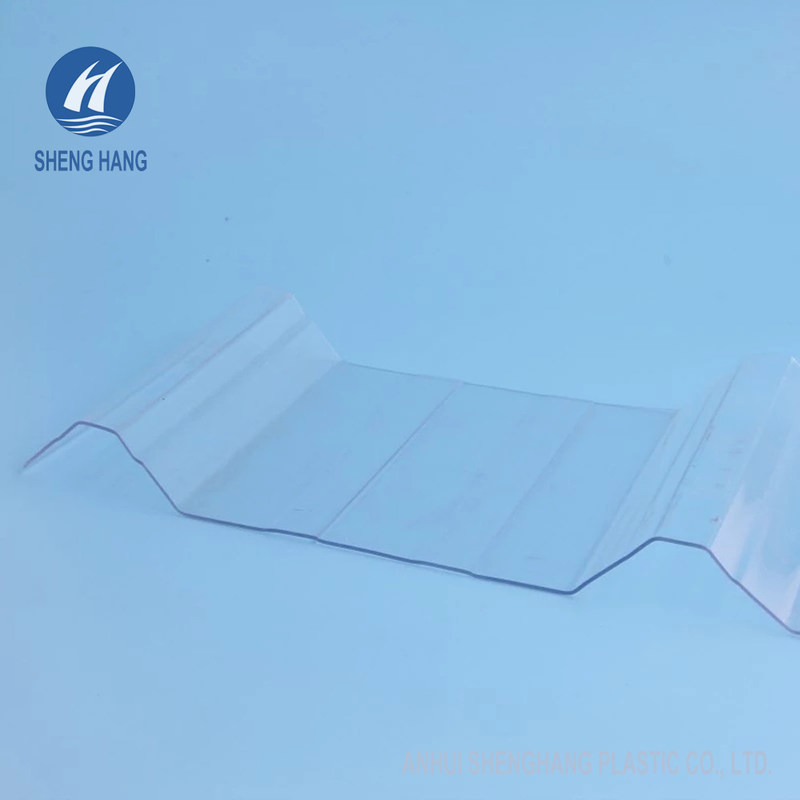Clear Plastic Corrugated Roofing Sheets Colored Polycarbonate Wavy