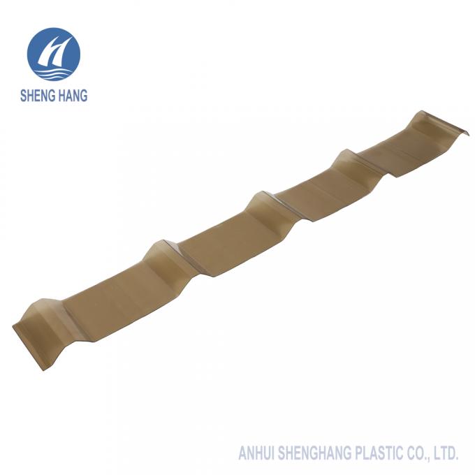 Lightweight Corrugated Wavy Polycarbonate Sheet Plastic Panels 0.8mm To 3mm